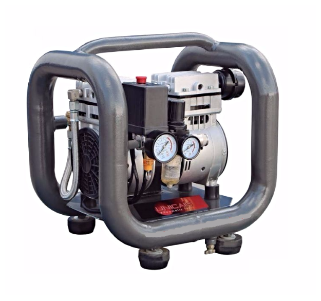 Unicair CS-1.0 Silent Air Compressor – 3 Litre, 8 Bar, Oil-less ...